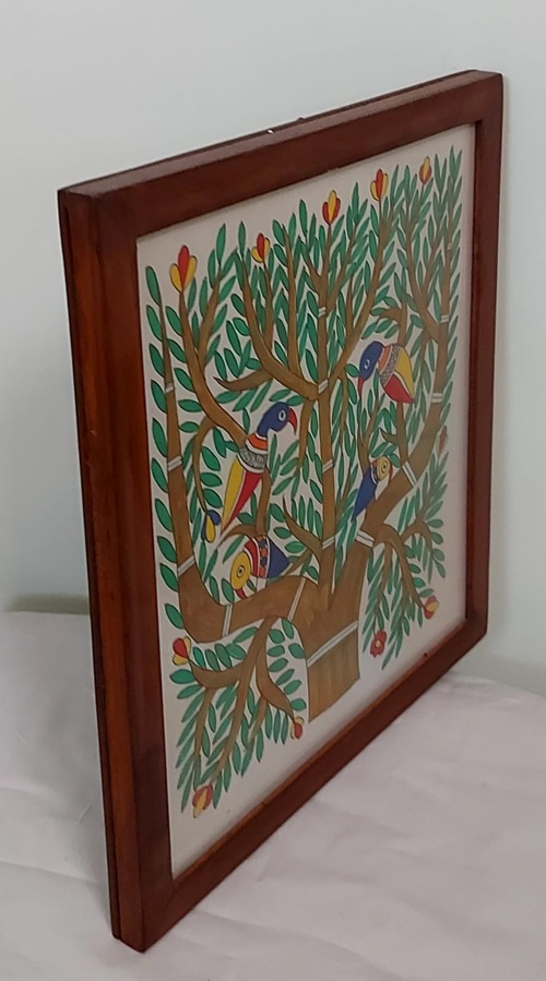 Mithila Art Wall Panel – Some Fine Handicrafts
